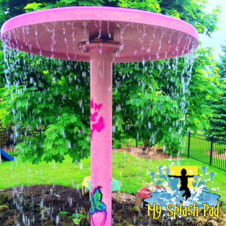 Umbrella Water Play Features by My Splash Pad