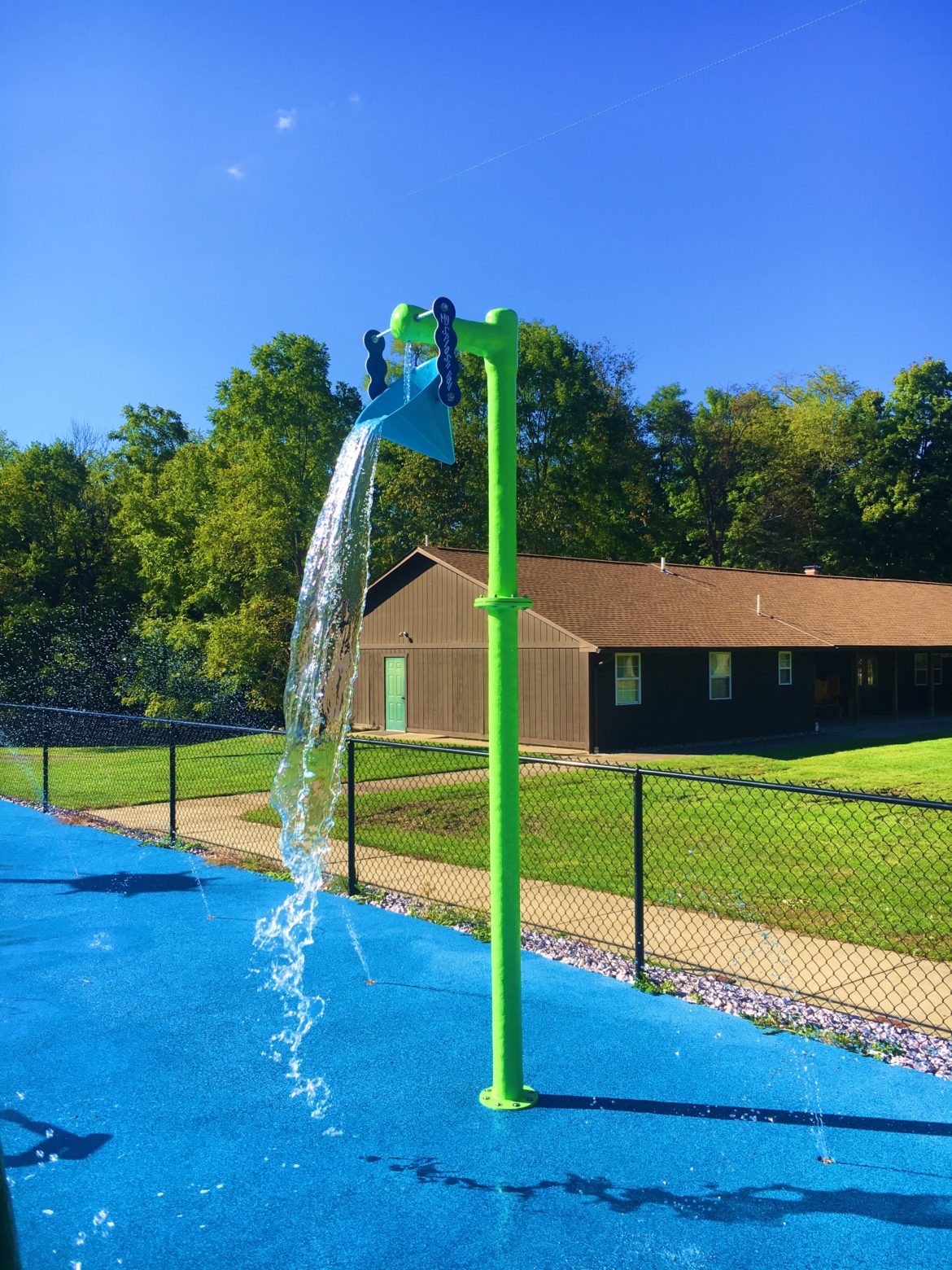 Single Bucket Dump Water Play Features by My Splash Pad