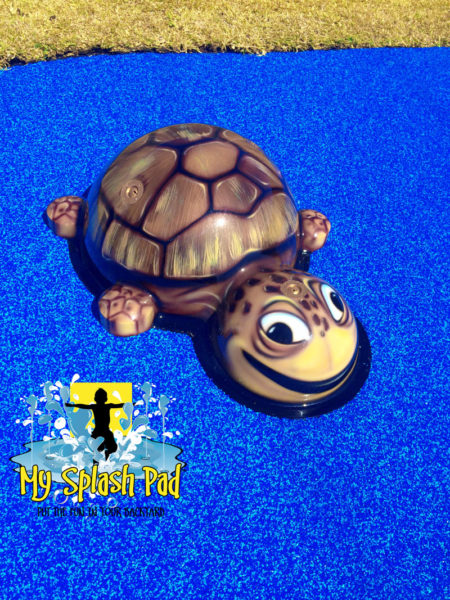 Disney Finding Nemo Themed Backyard Residential Splash Pad