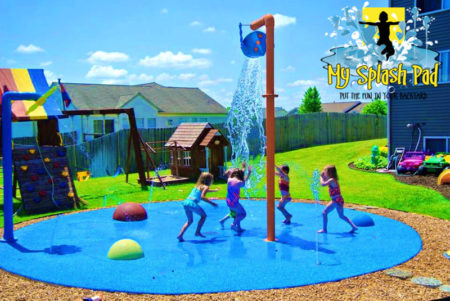 Residential Splash Pads installed by My Splash Pad