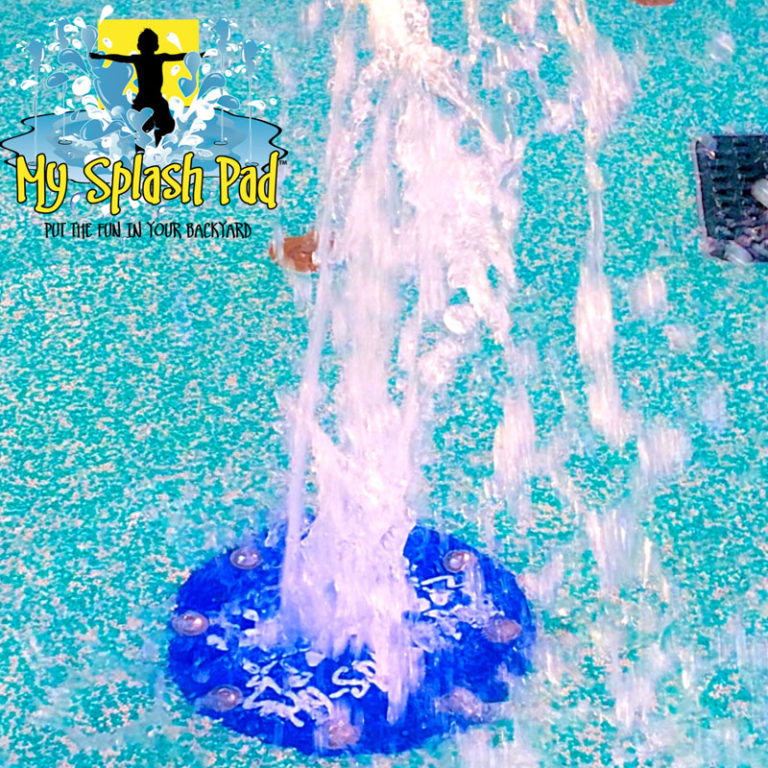 Residential Splash Pad in Houston, Texas by My Splash Pad