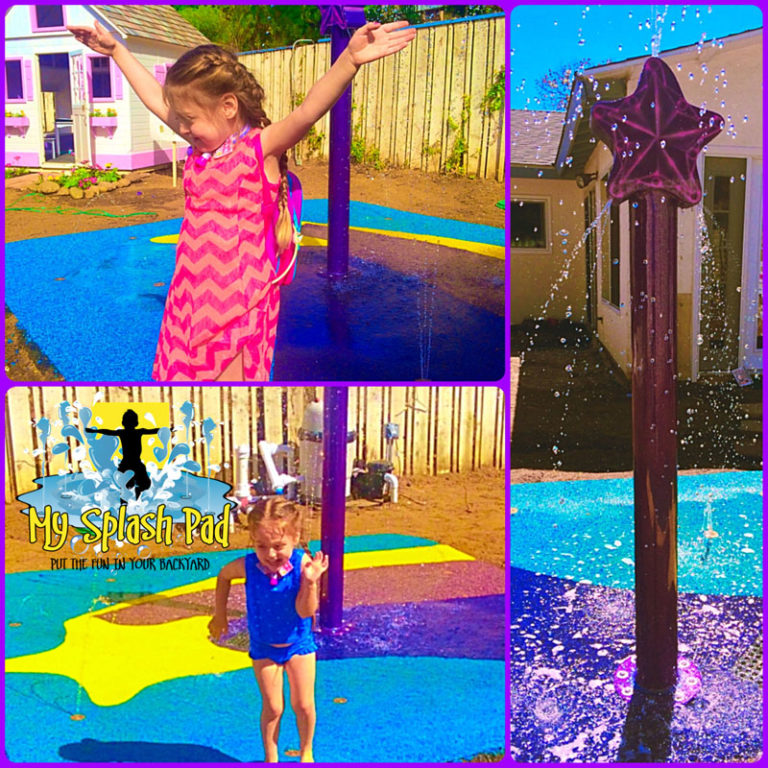 San Diego, California Residential Water Park by My Splash Pad