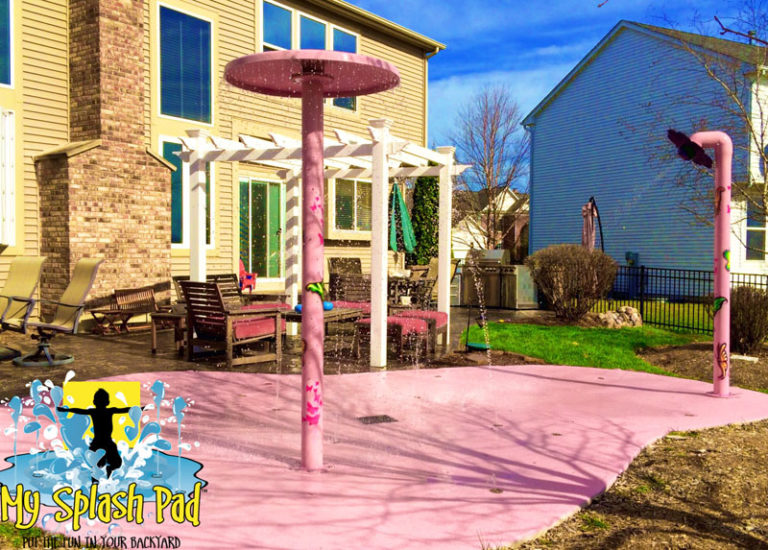 Make-A-Wish Foundation Residential Splash Pad Installation by My Splash Pad