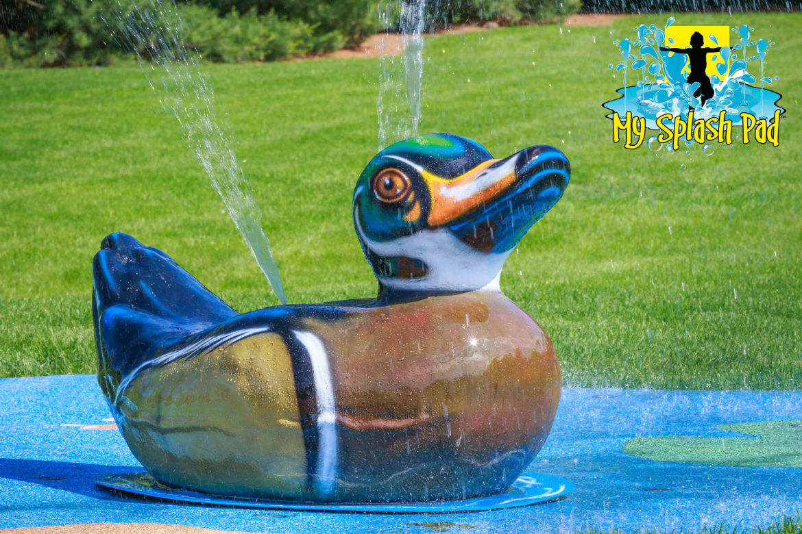 Duck Water Play Feature by My Splash Pad