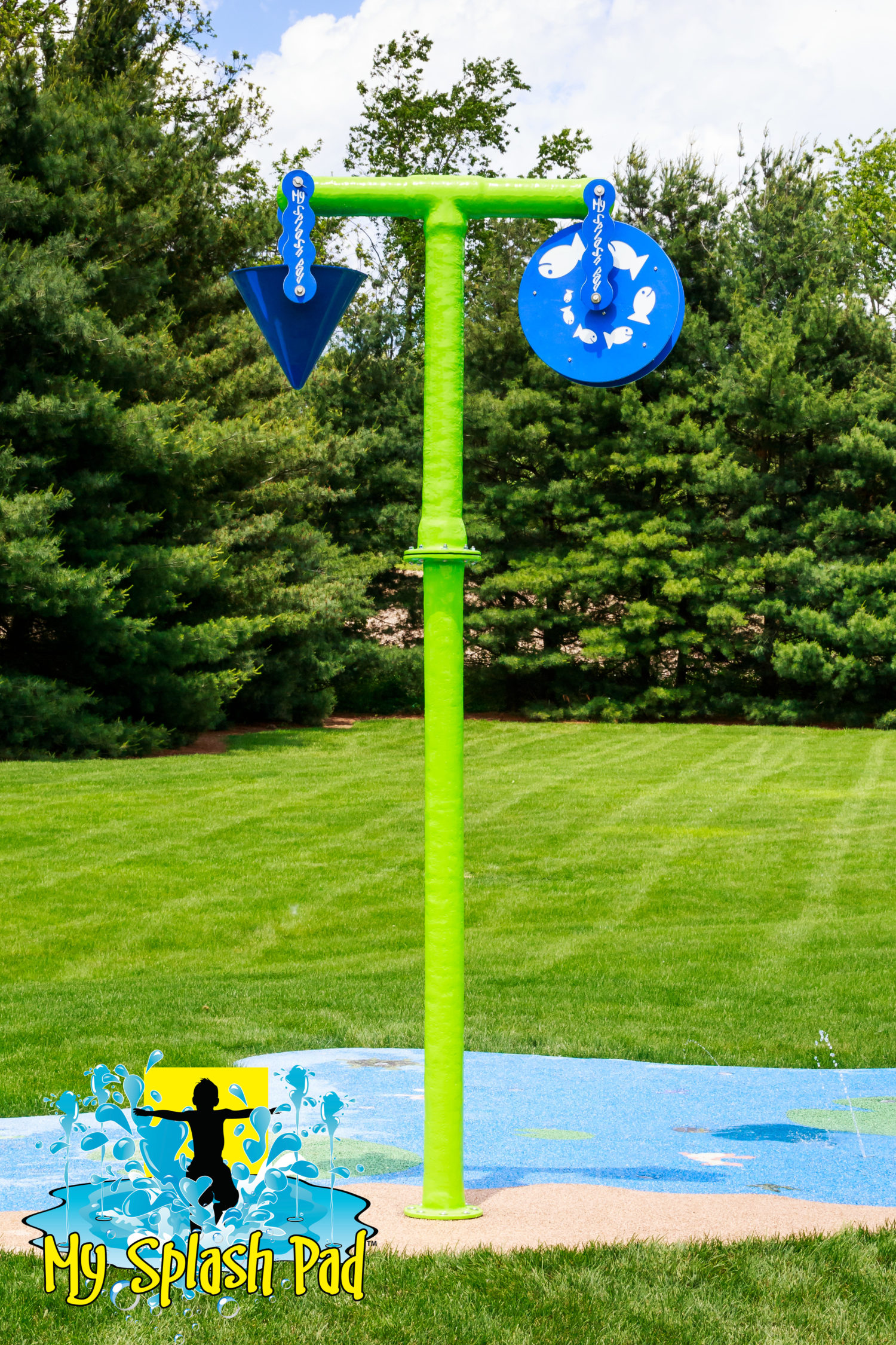 Double Fun Water Play Feature by My Splash Pad