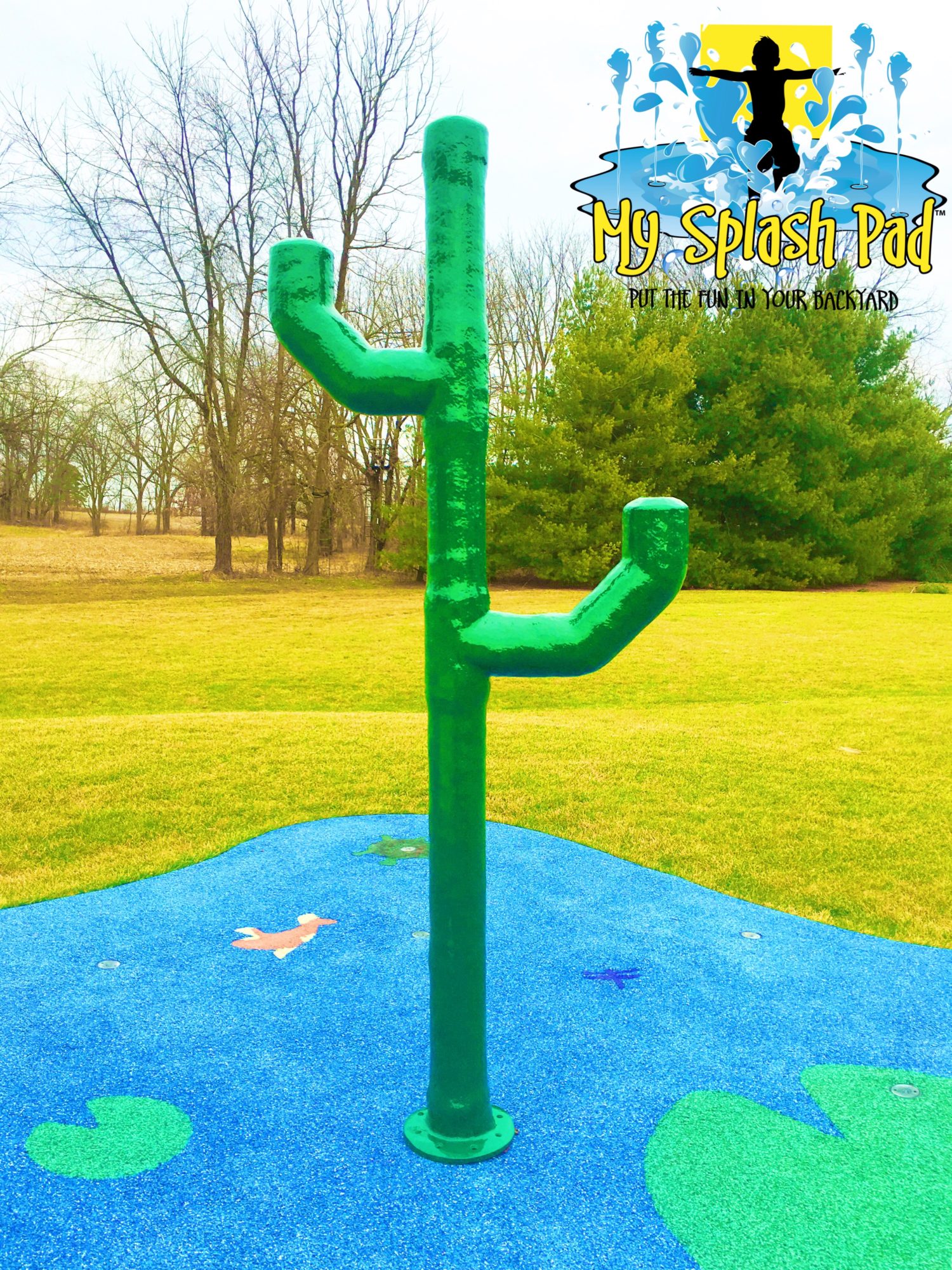 Cactus Water Play Feature by My Splash Pad