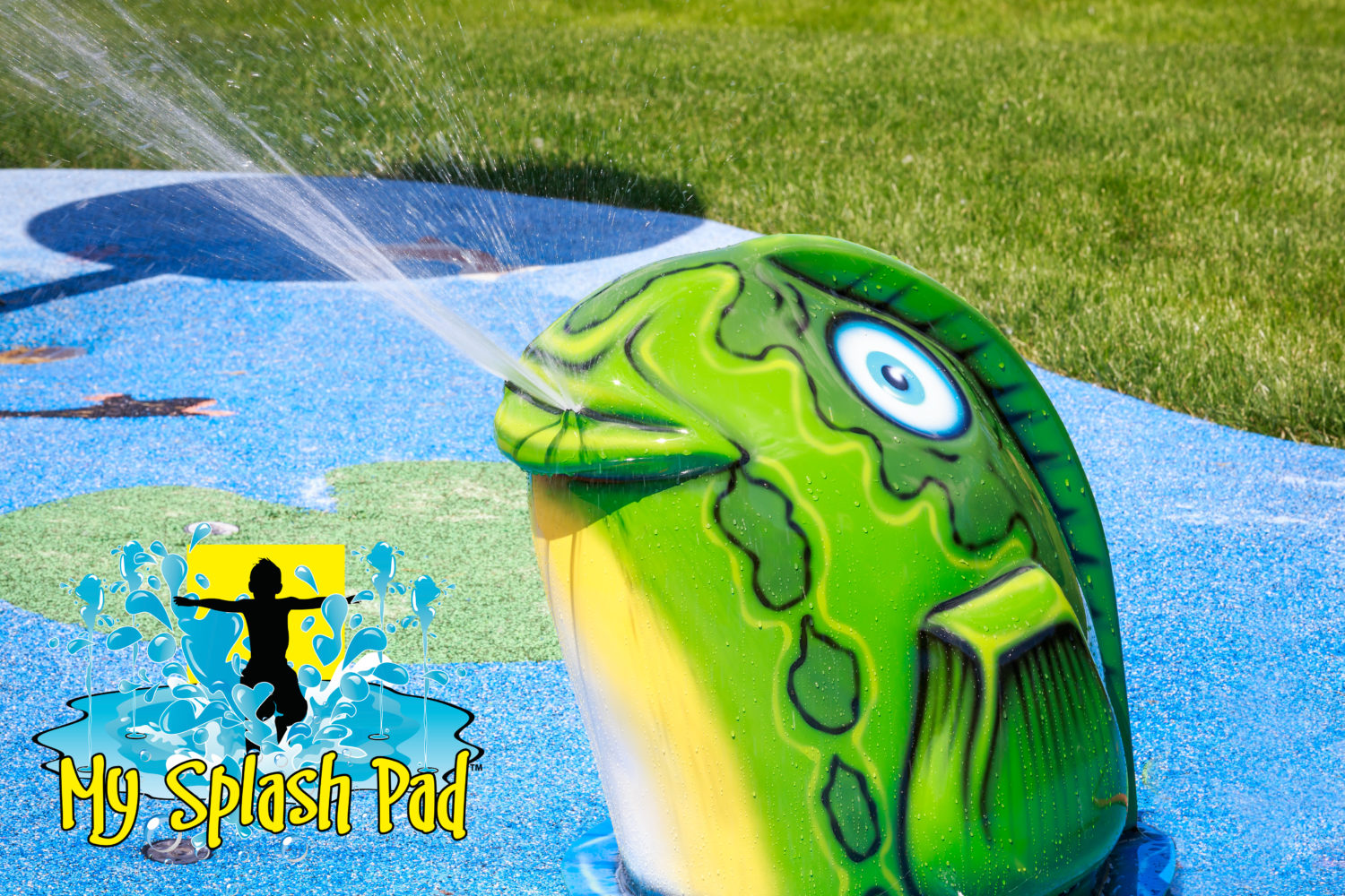 Fish Water Play Feature by My Splash Pad