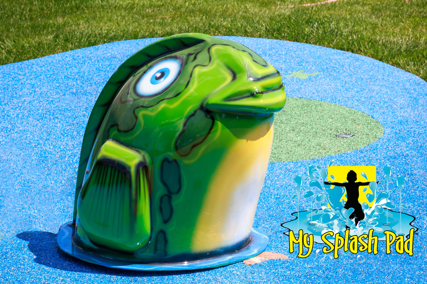 Fish Water Play Feature by My Splash Pad