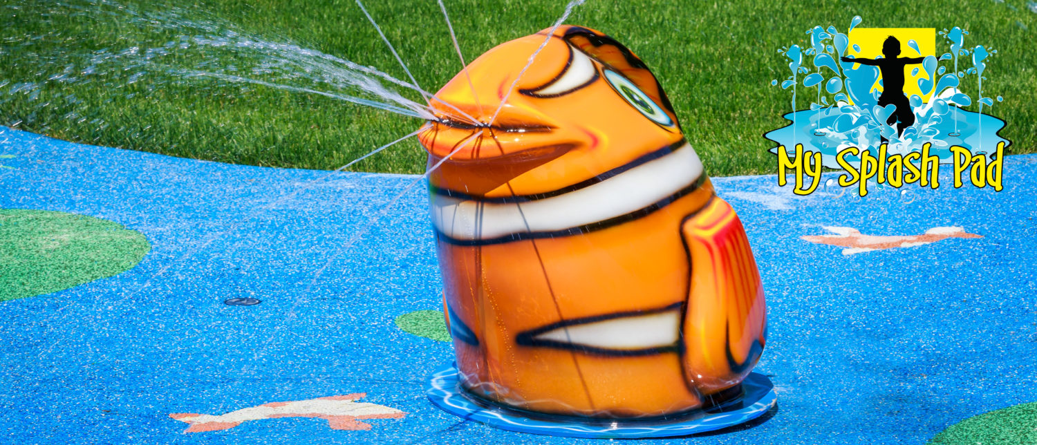 Fish Water Play Feature by My Splash Pad