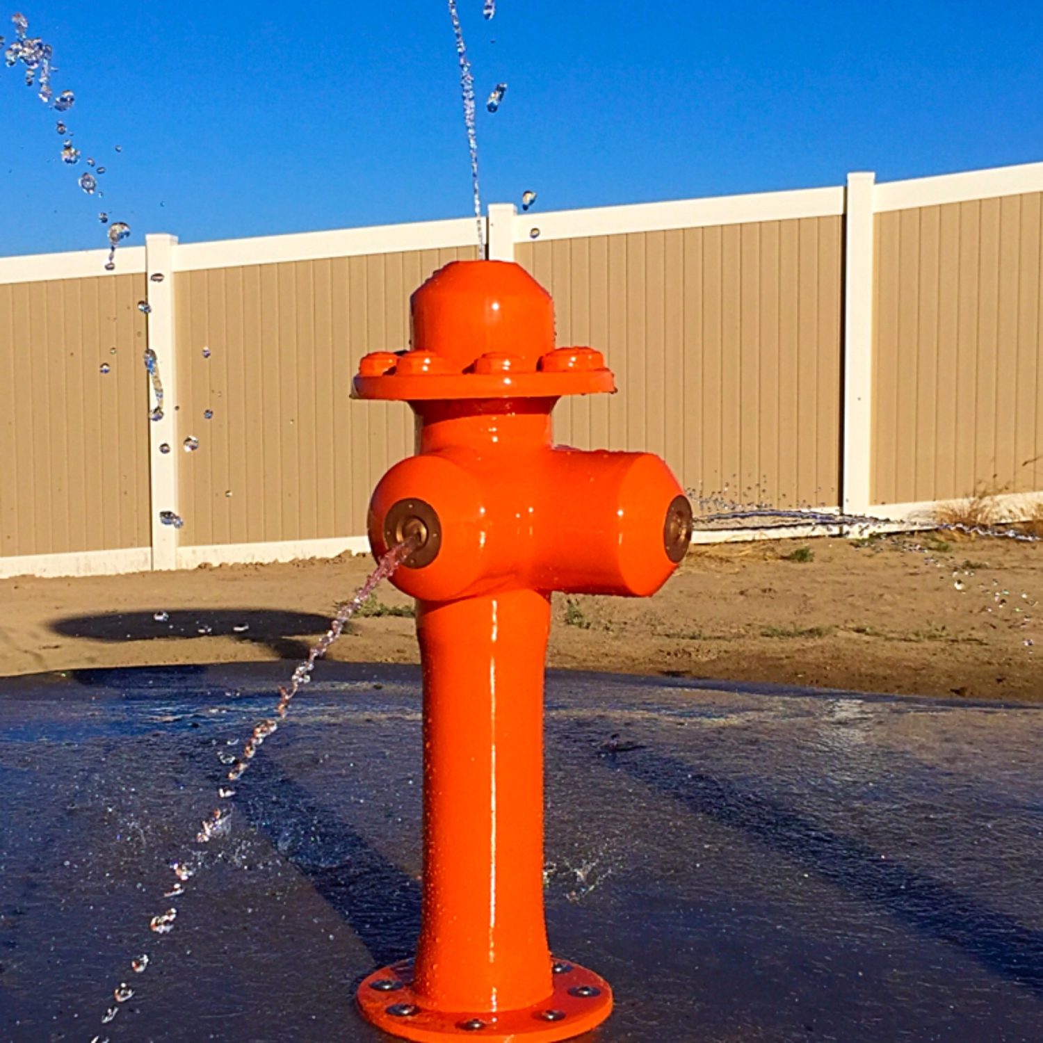 Fire Hydrant Water Play Features by My Splash Pad