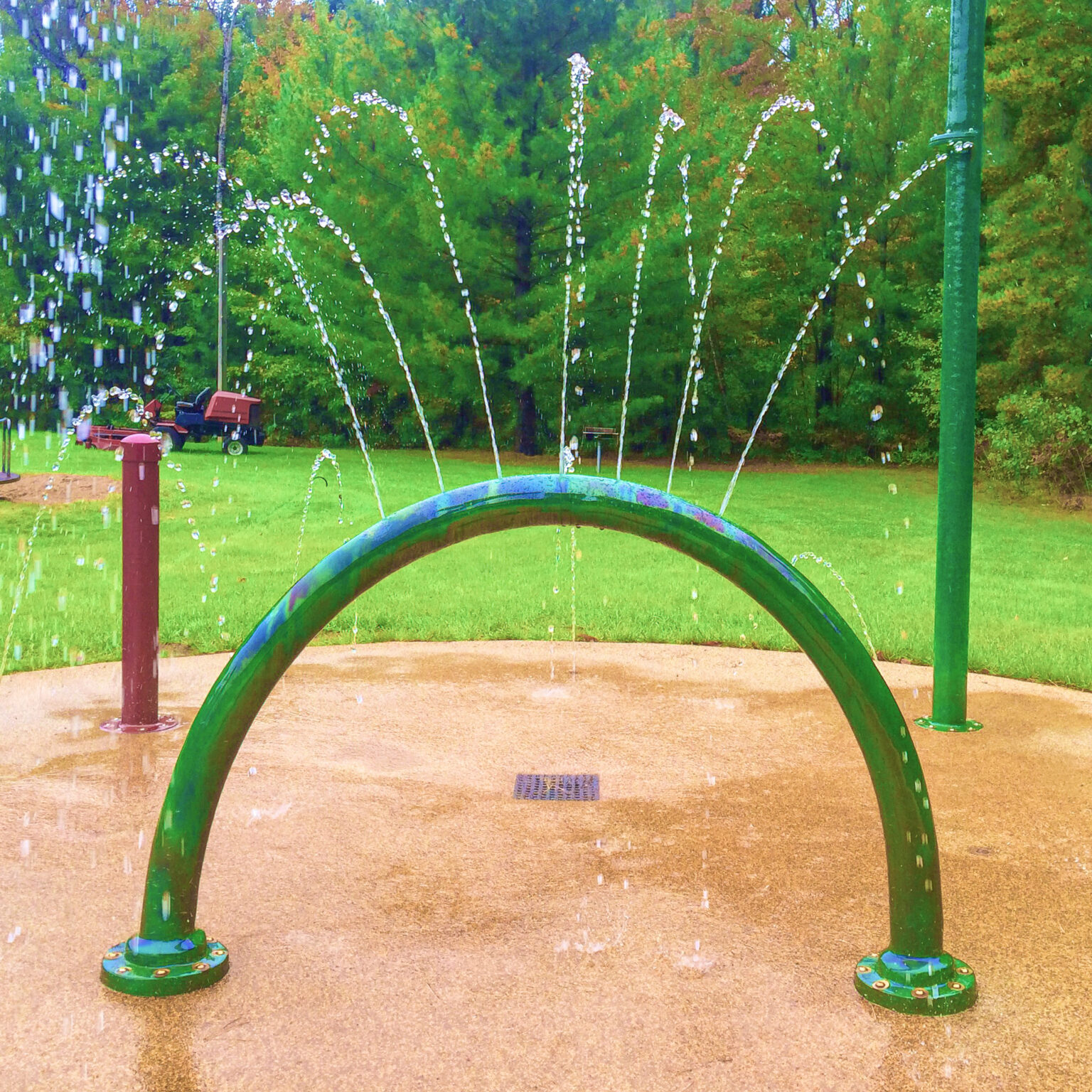 Hoops & Arches Water Play Features by My Splash Pad