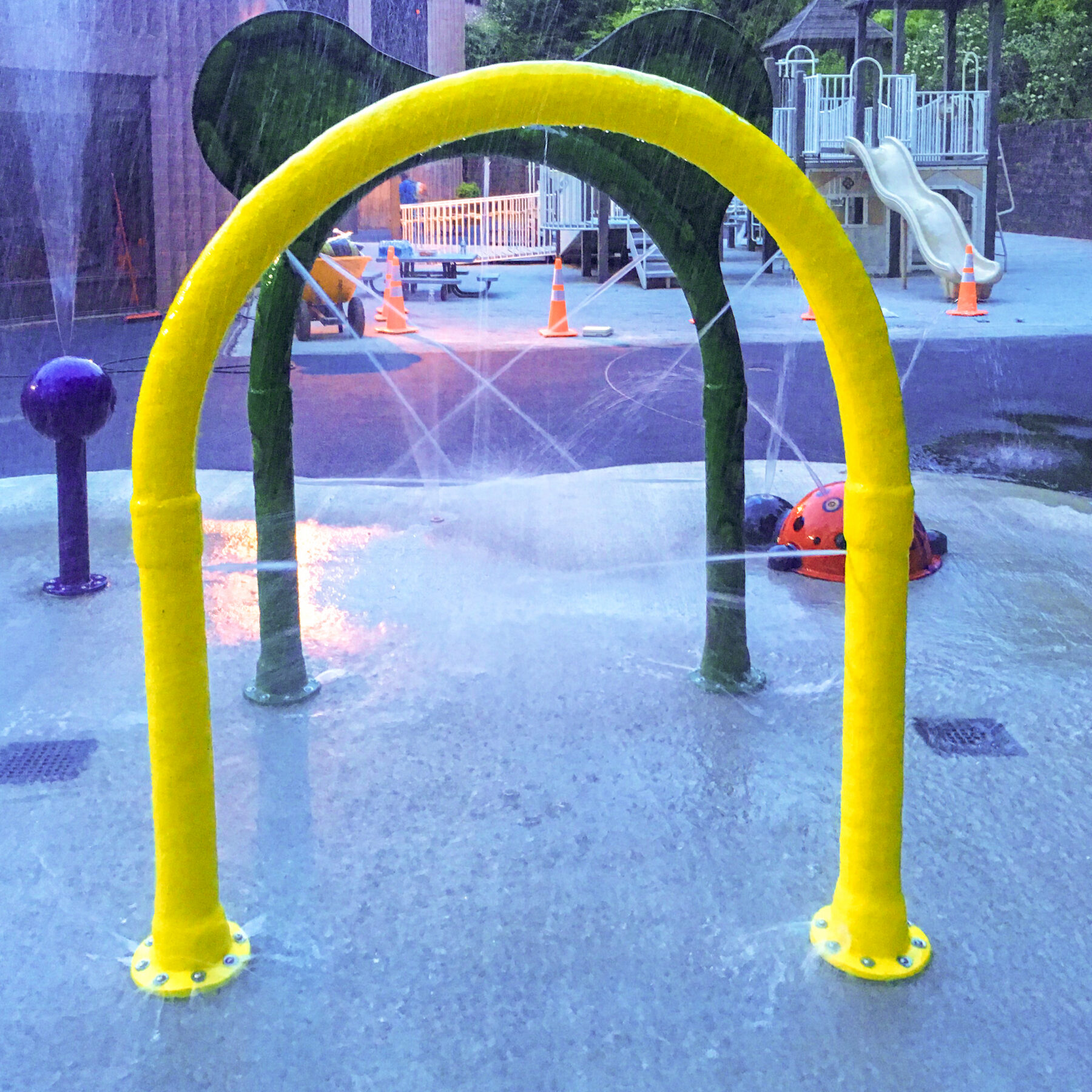Hoops & Arches Water Play Features by My Splash Pad