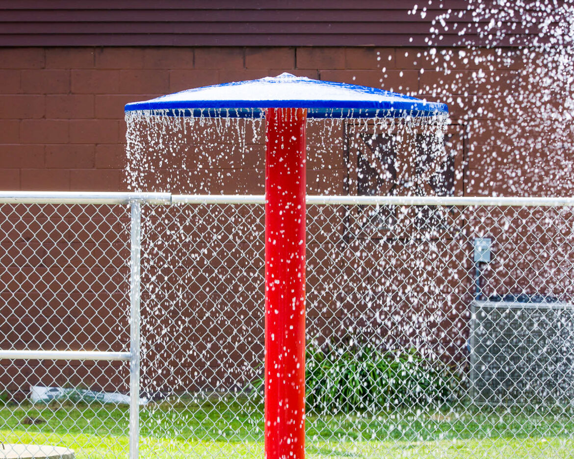 Extra Large Umbrella Water Play Features by My Splash Pad